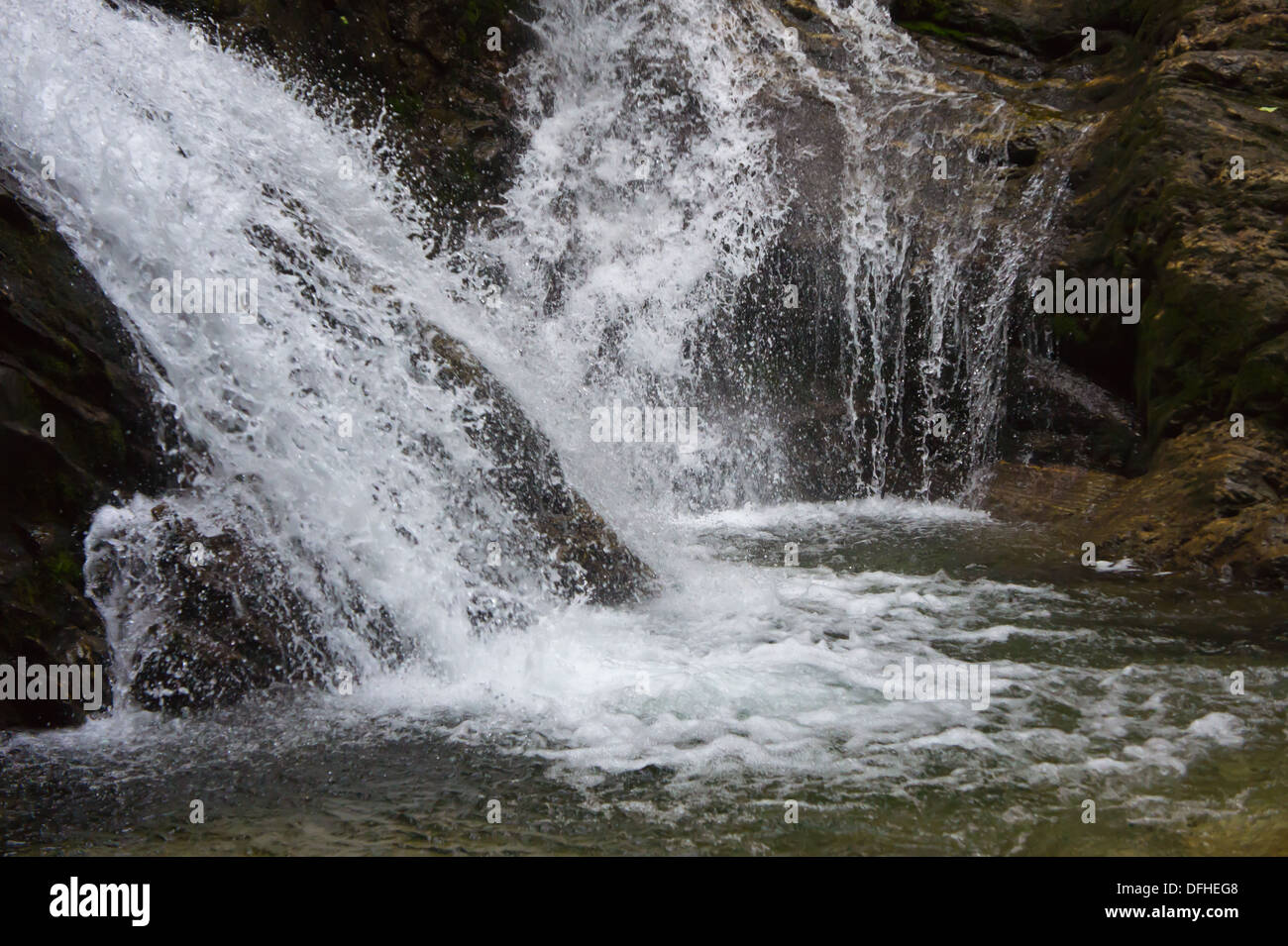 waterfalls Wells Gray Provincial Park British Columbia Stock Photo - Alamy