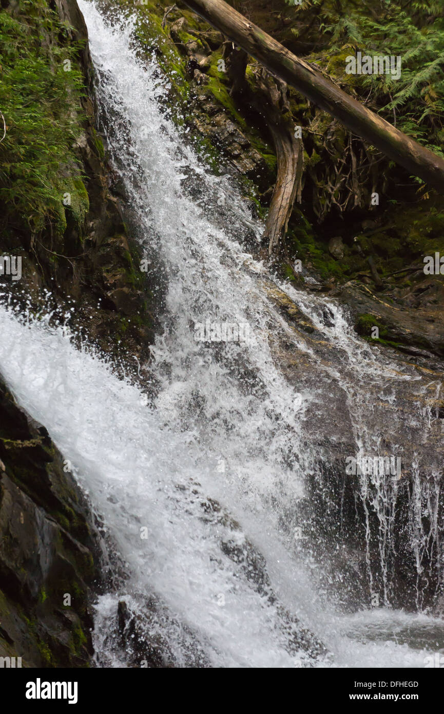 waterfalls Wells Gray Provincial Park British Columbia Stock Photo - Alamy