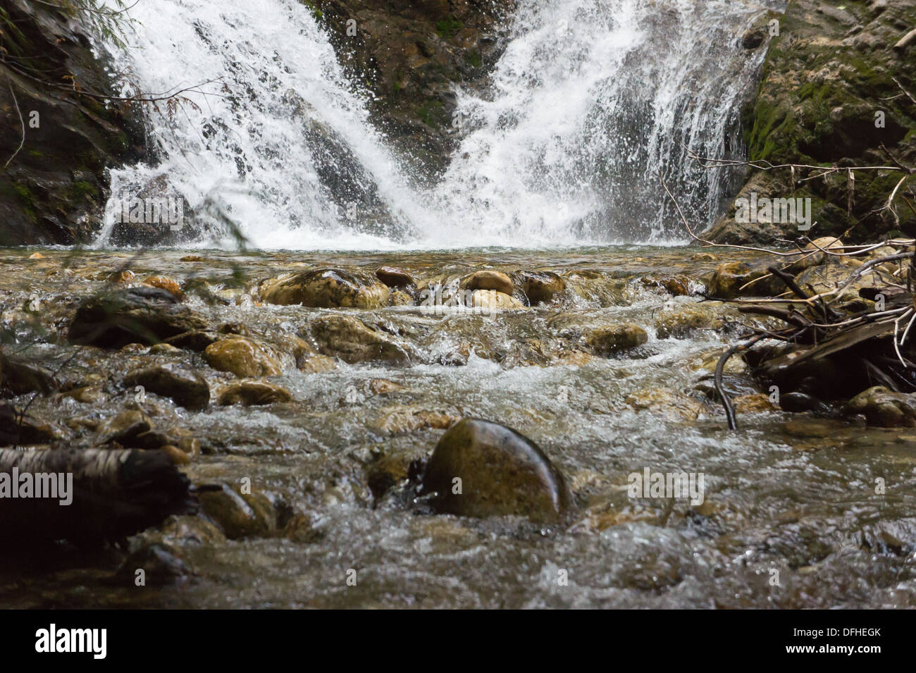 waterfalls Wells Gray Provincial Park British Columbia Stock Photo - Alamy