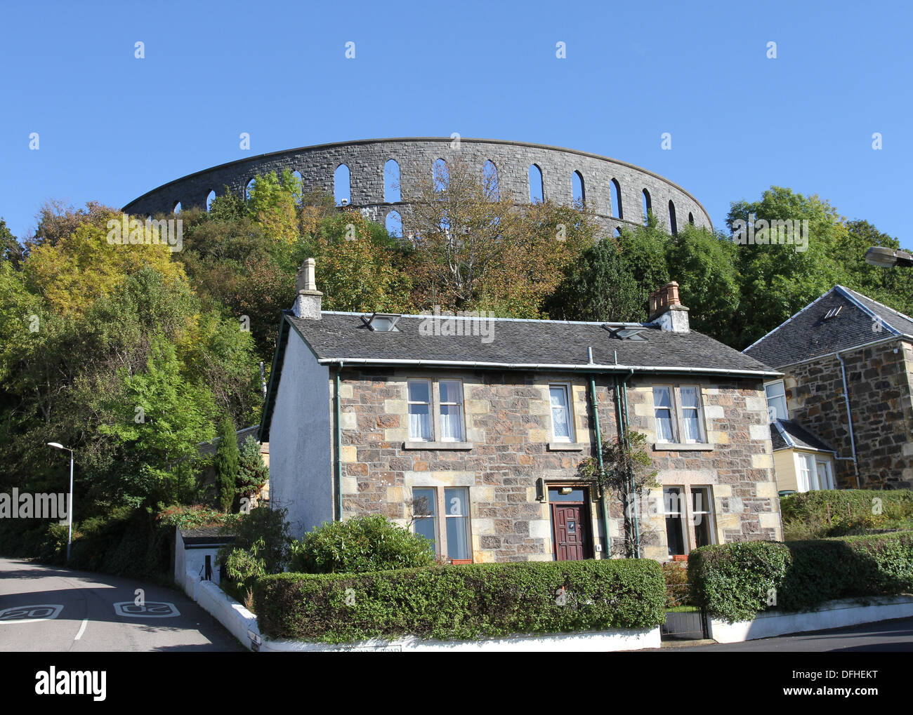 Mccaig tower oban hi-res stock photography and images - Alamy
