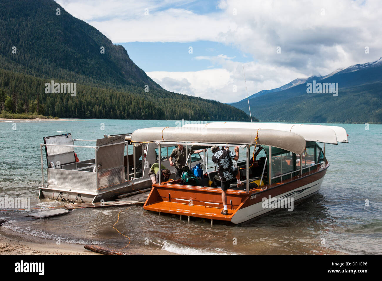 canoe scenic Wells Gray Provincial Park BC Canada Stock Photo - Alamy