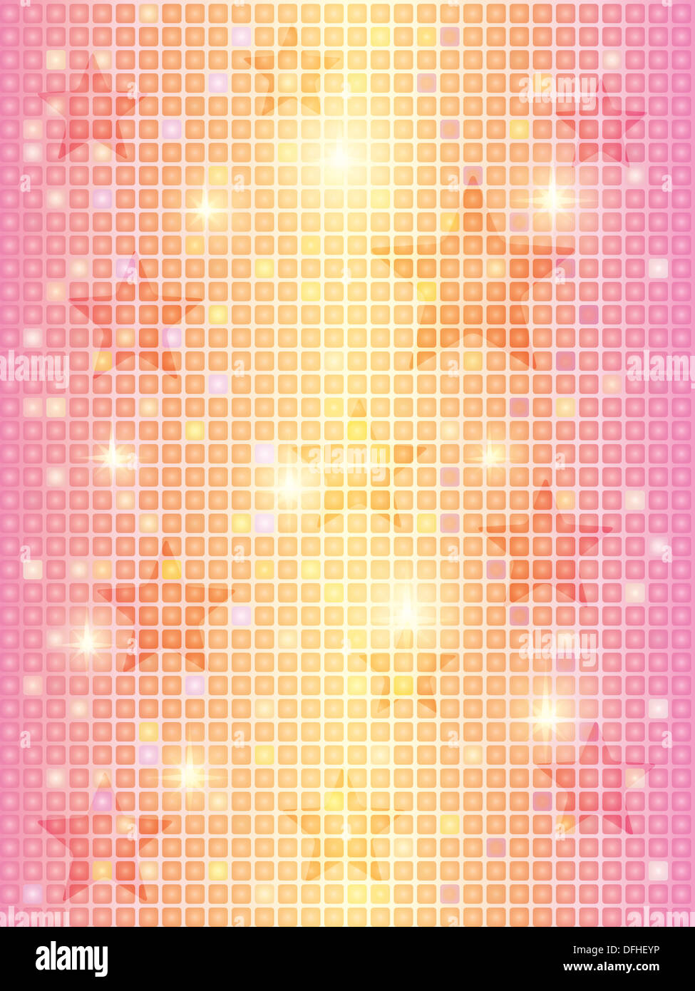 abstract event bill background with stars and lights Stock Photo - Alamy