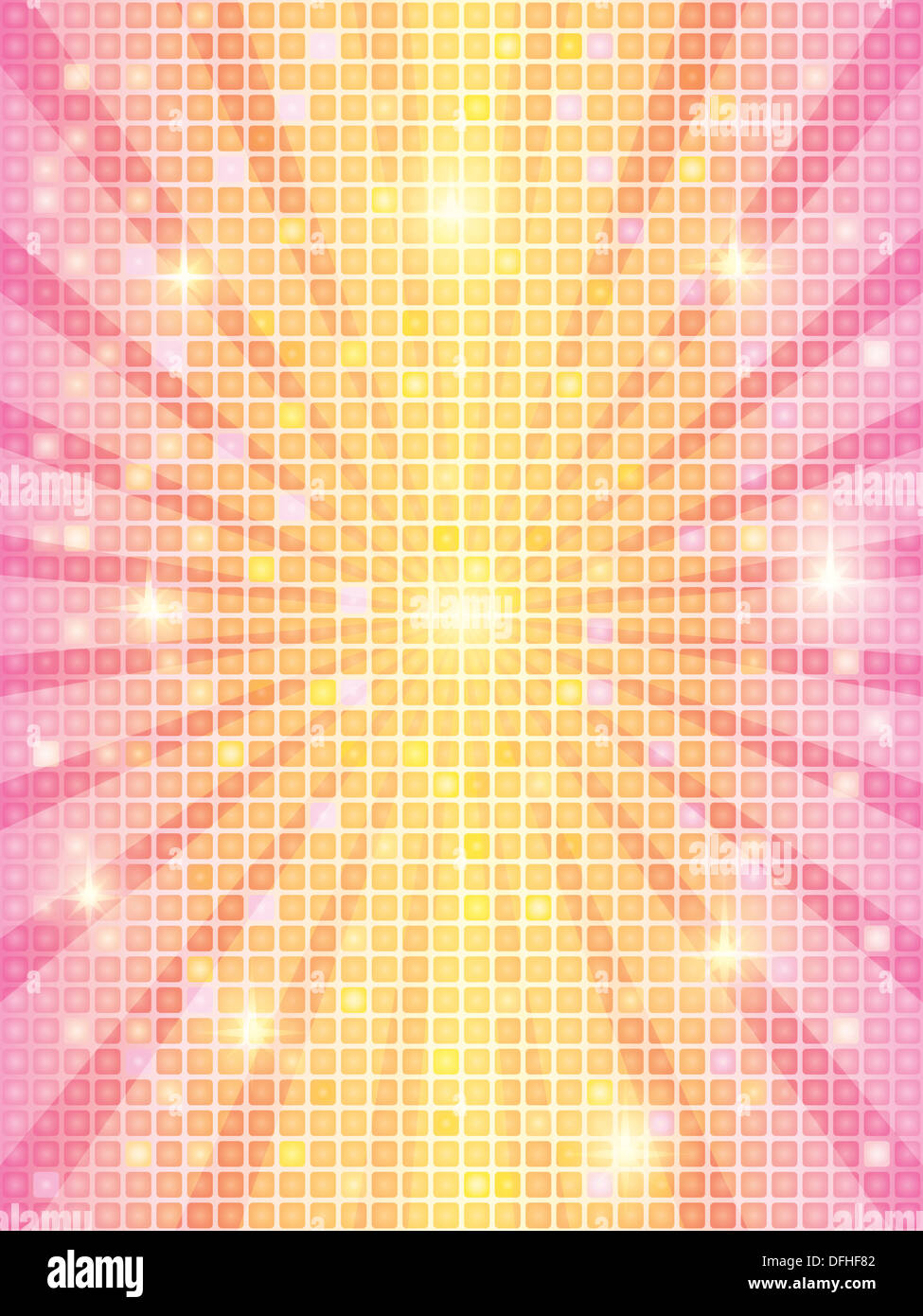 abstract bill background with rays over mosaic Stock Photo - Alamy