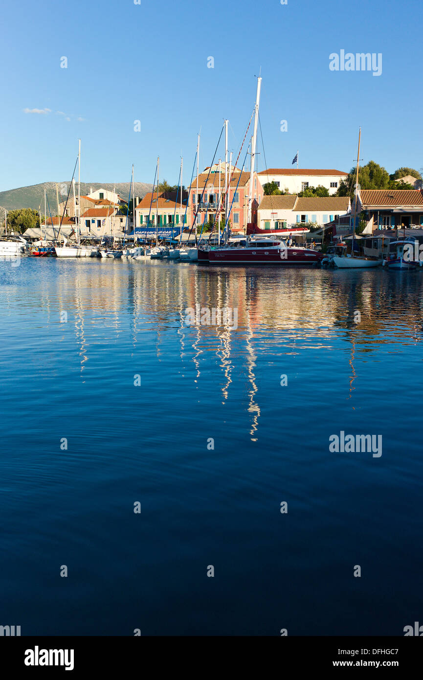 Fiscardo harbour, Kefalonia, Greece Stock Photo - Alamy