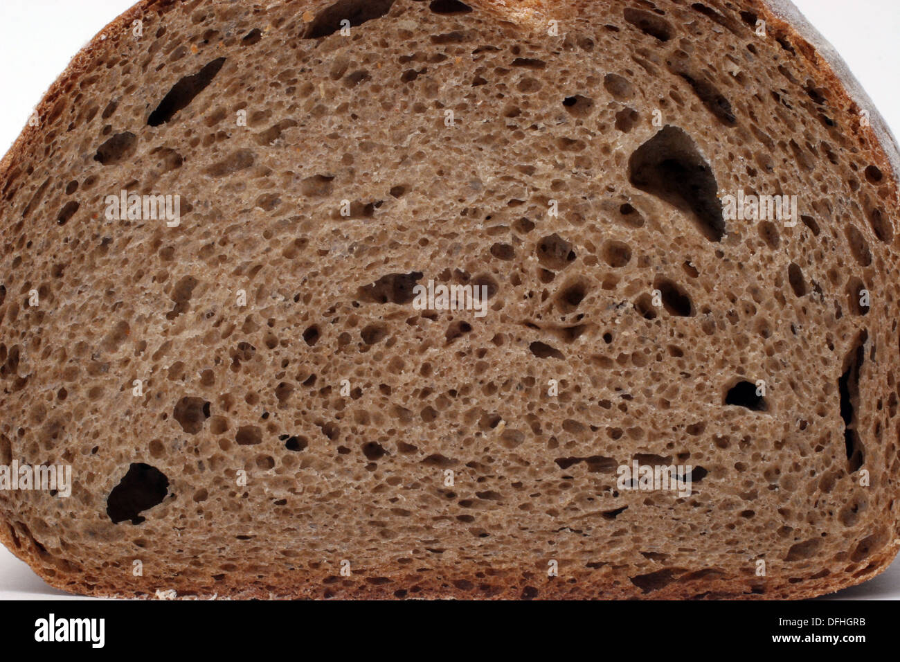 Rye bread slice texture hi-res stock photography and images - Alamy