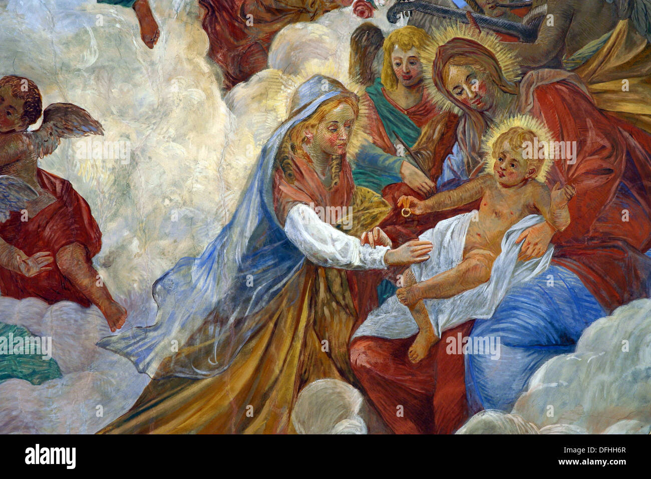 Birth of Saint Catherine of Alexandria Stock Photo - Alamy