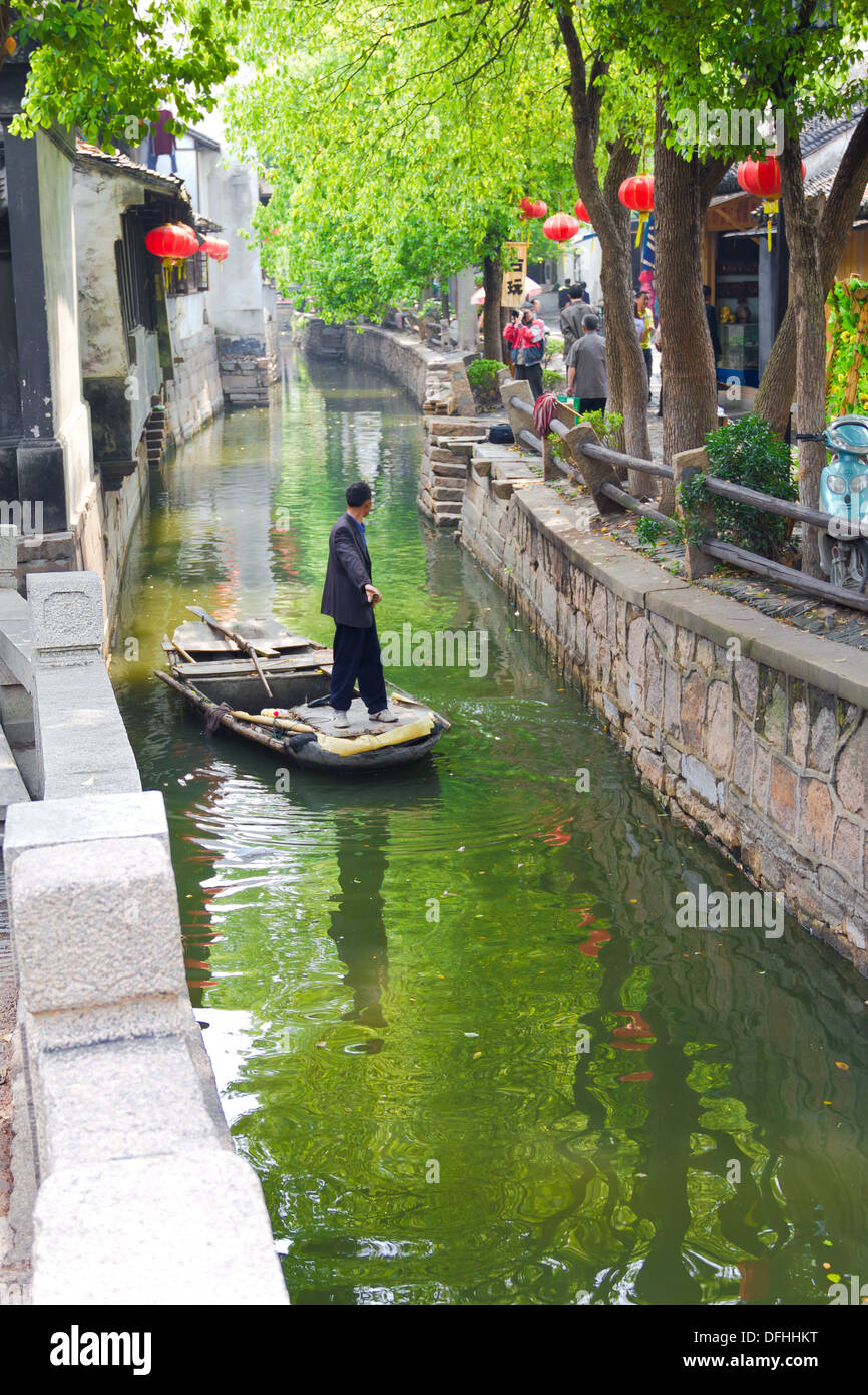 Suzhou Market Street Stock Photo - Alamy