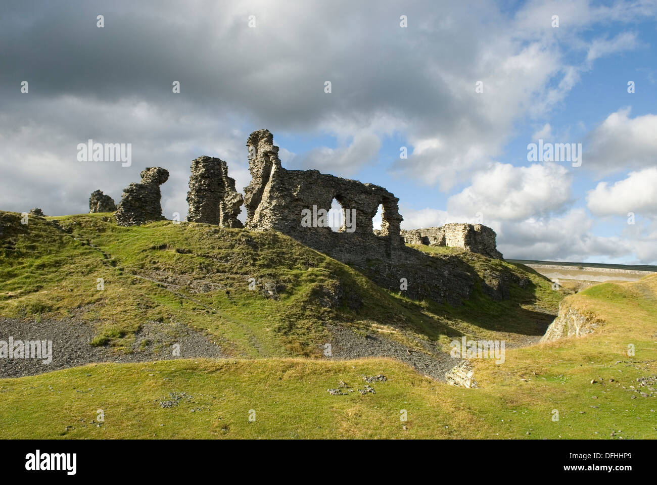 Ruins dinas bran castle hi-res stock photography and images - Alamy