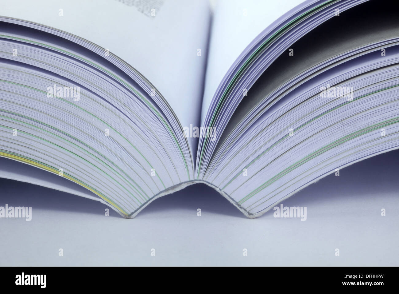 Inside page of book white paper hi-res stock photography and images - Alamy