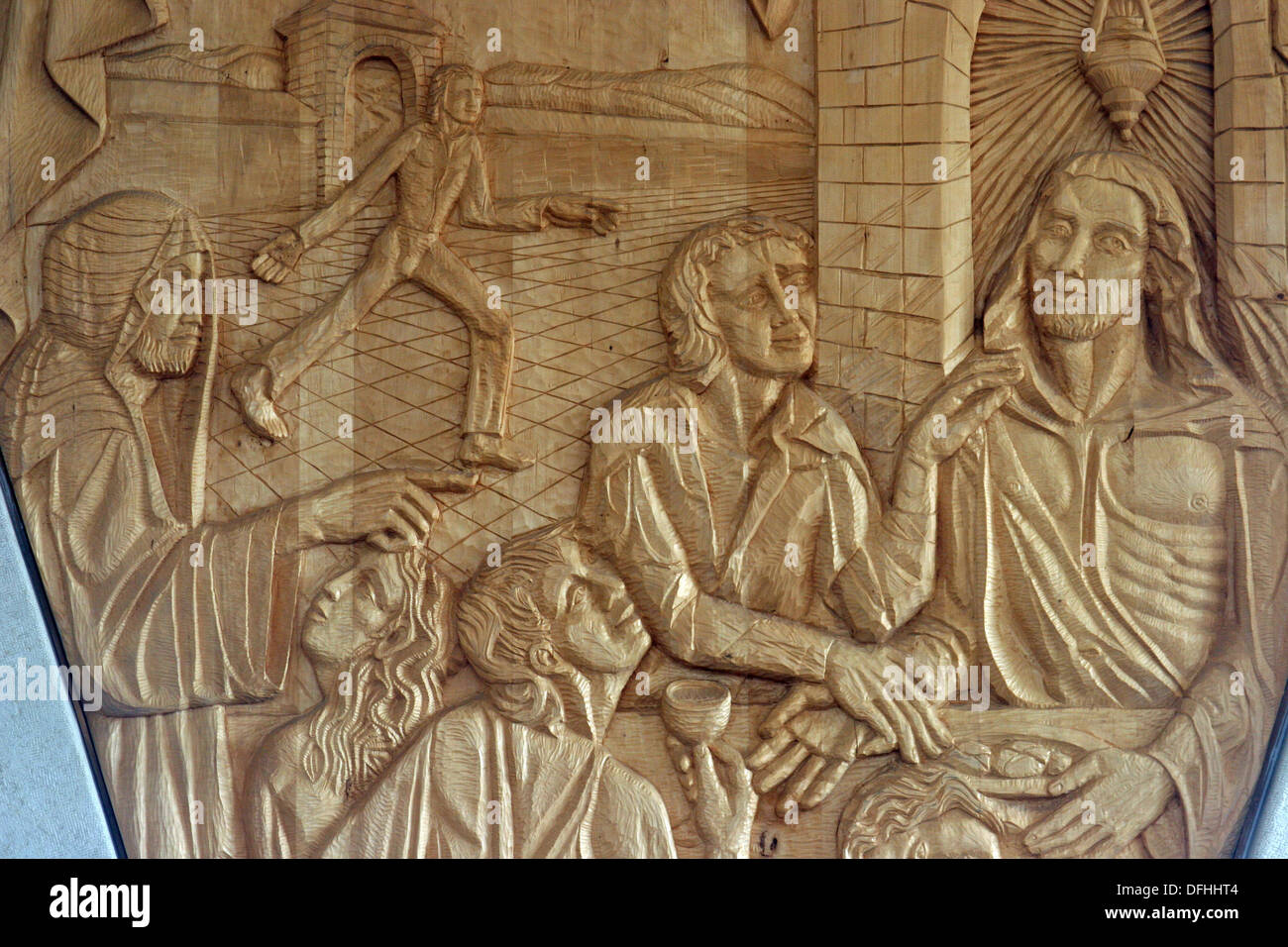 Capernaum - The Church of the House of Peter Stock Photo - Alamy