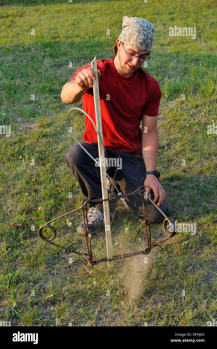 Hunter and trapper hi-res stock photography and images - Alamy