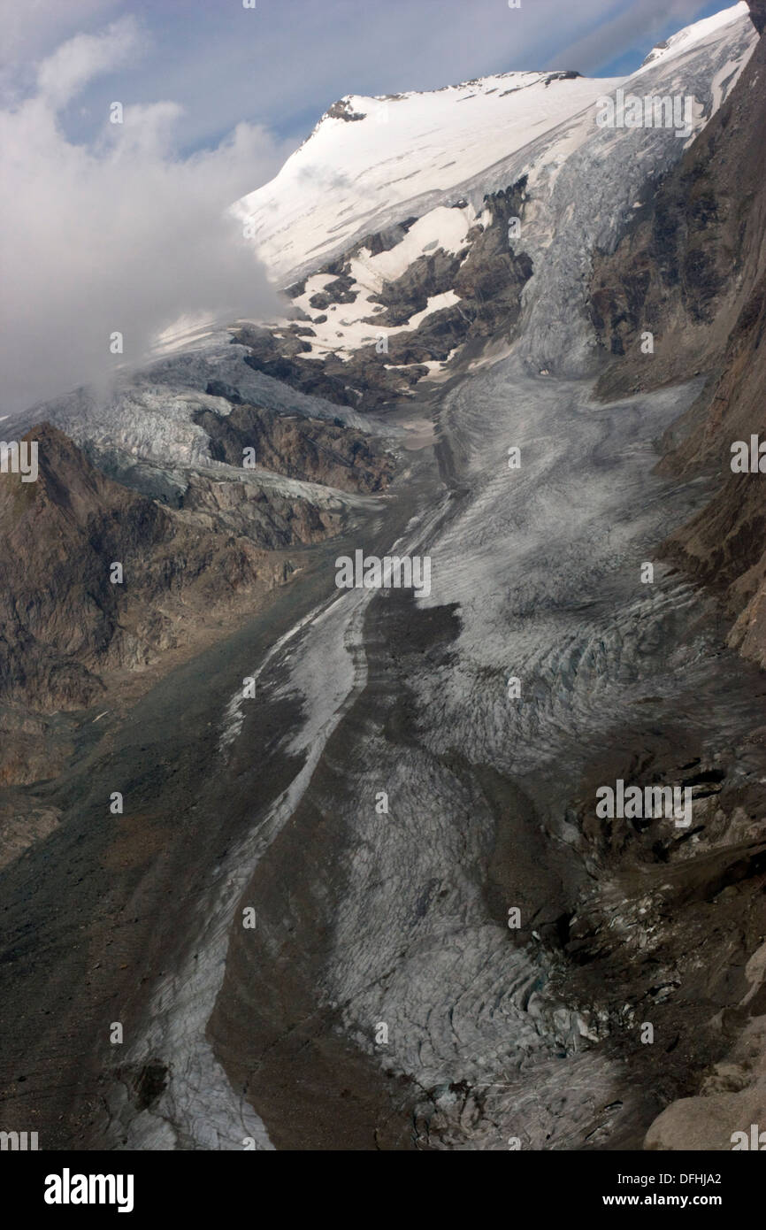 The Pasterze, Austria's most extended glacier Stock Photo - Alamy