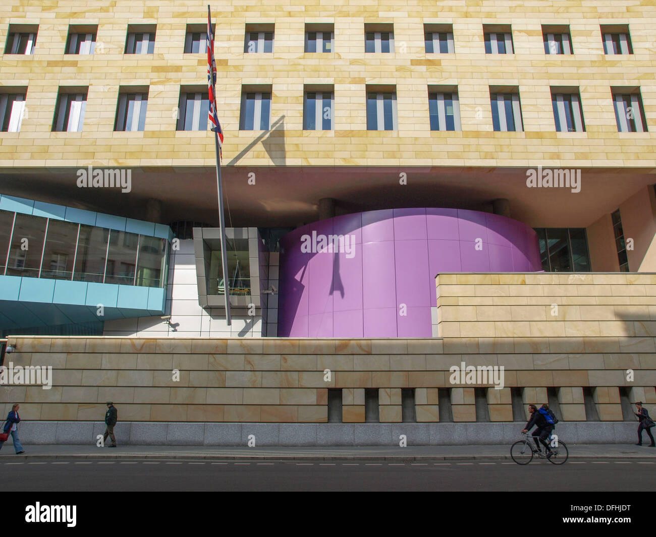 The British Embassy in Berlin by Sir James Stirling architect Stock ...
