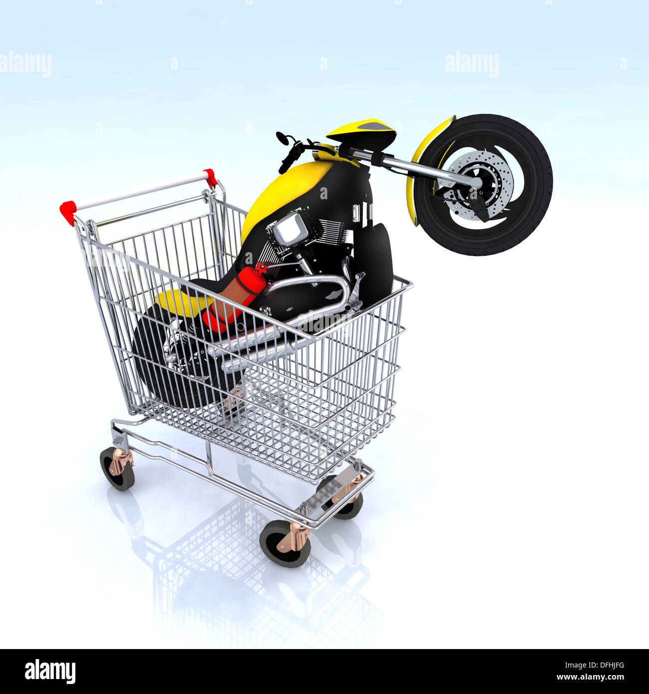 Vintage shopping cart hi-res stock photography and images - Alamy