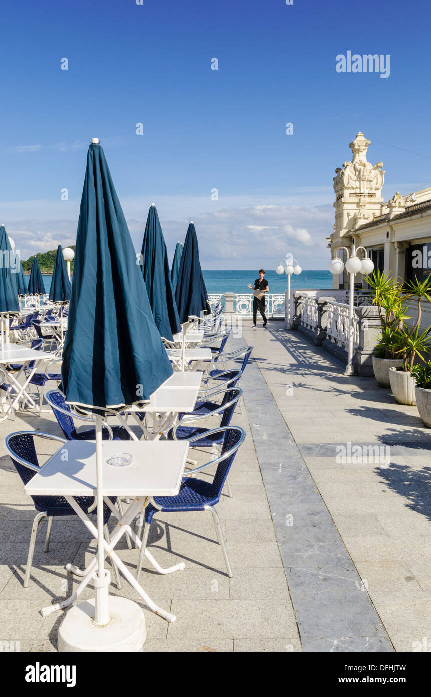 Spain cafe promenade hi-res stock photography and images - Alamy