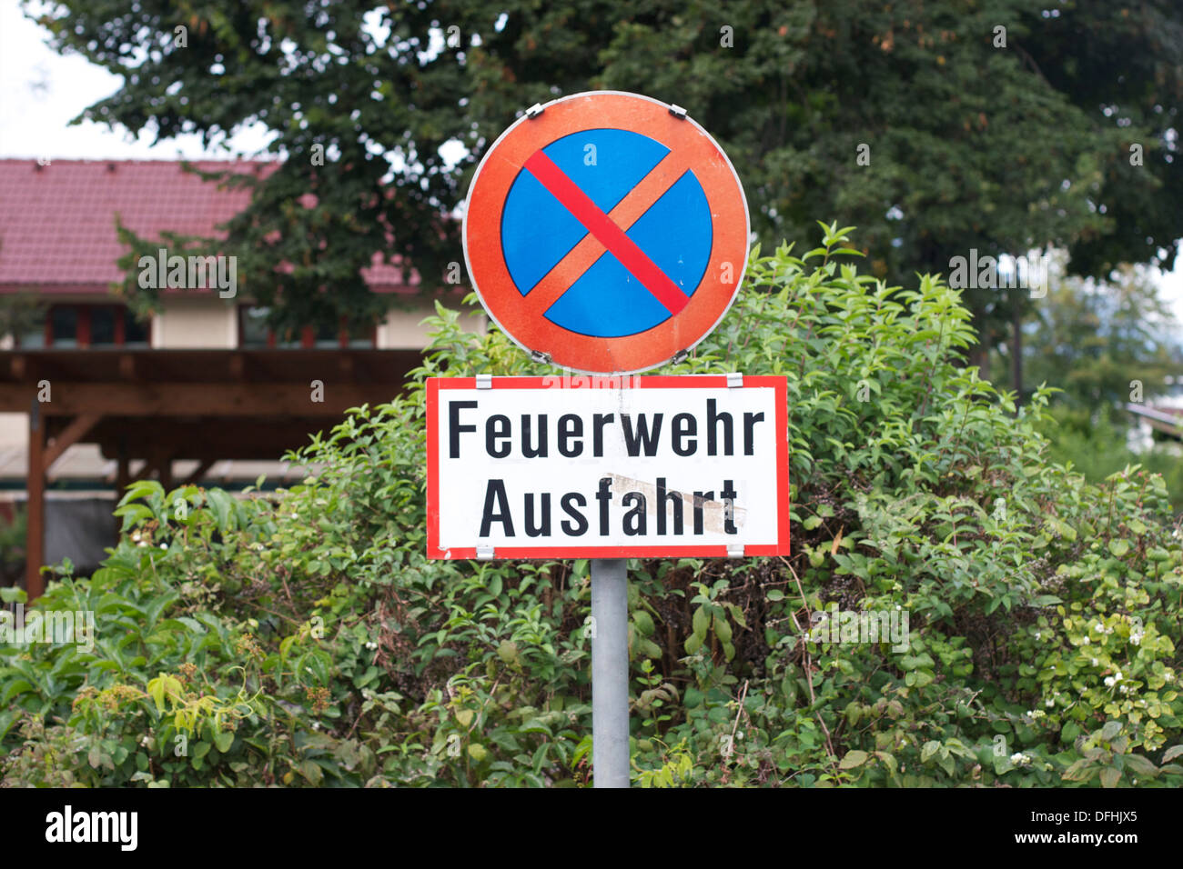 Ausfahrt sign hi-res stock photography and images - Alamy