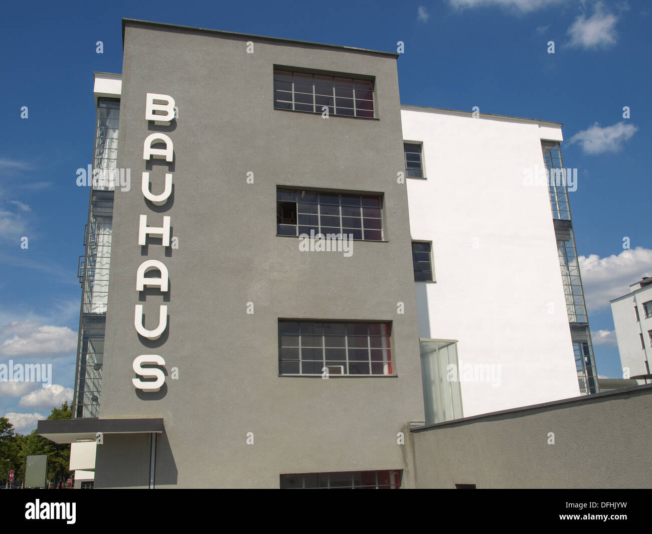 The Bauhaus building in Dessau Germany Stock Photo - Alamy