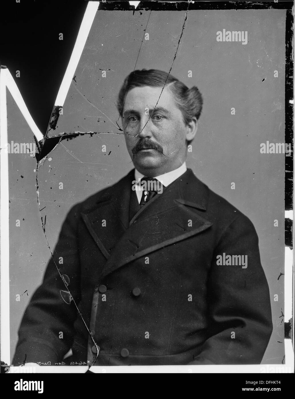 A portrait of General Darling, a military leader in the 19th century ...