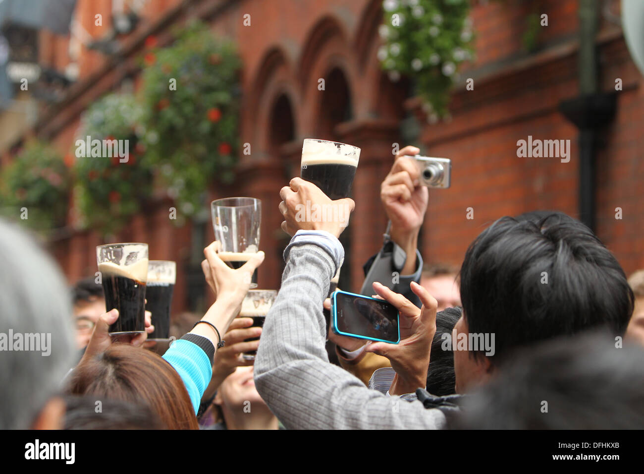 Pint guinness each during hi-res stock photography and images - Alamy
