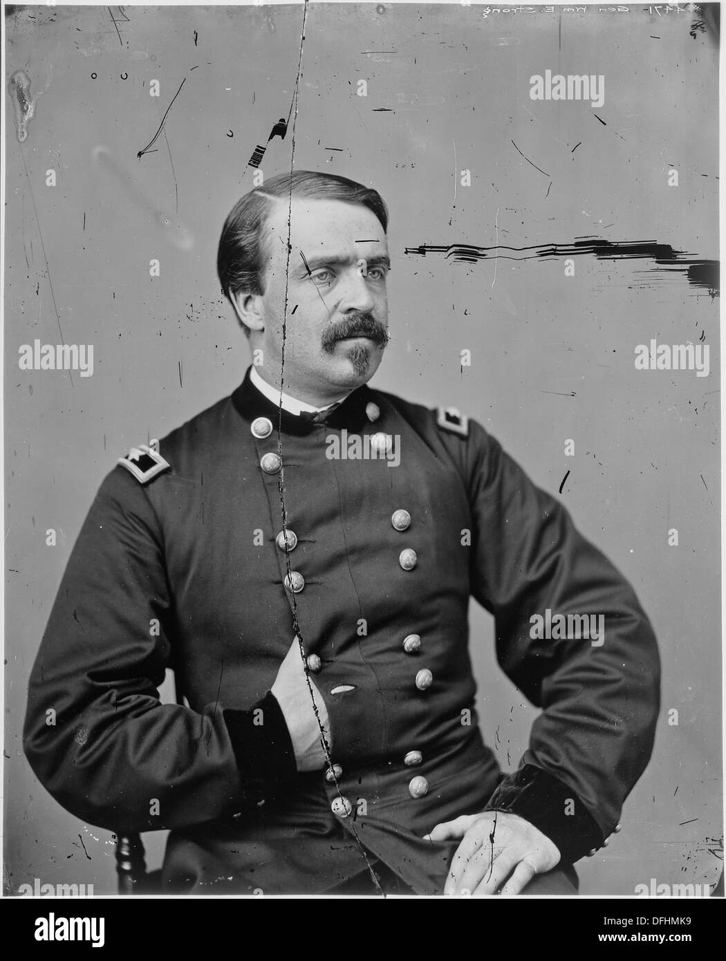 General William E. Strong, a U.S. Army officer, is recognized for his ...