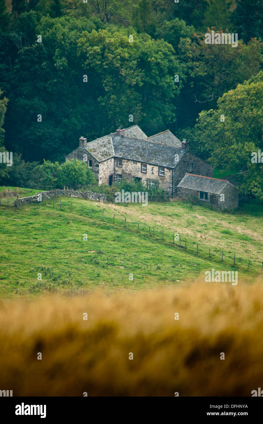 Lake District Cumbrian Farm house Stock Photo - Alamy