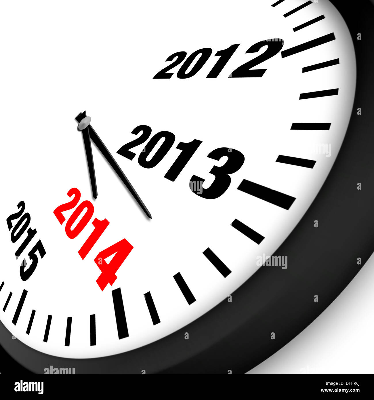 Year Clock High Resolution Stock Photography and Images - Alamy