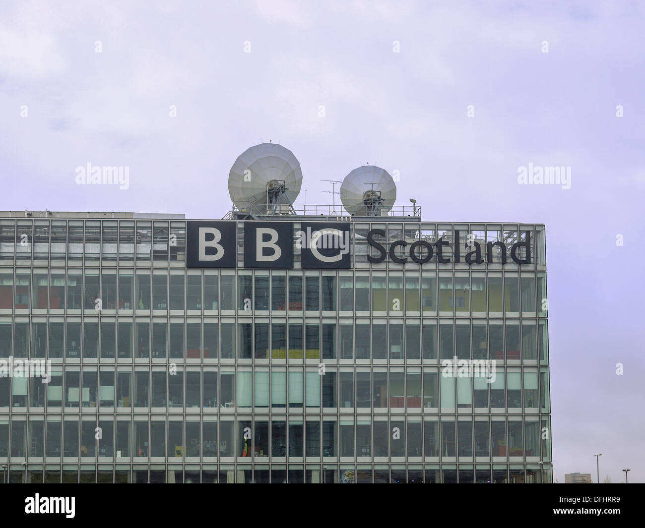 BBC Scotland studios Stock Photo - Alamy