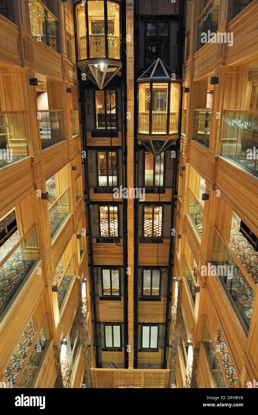 the Michlifen luxury hotel, Ifrane, Middle Atlas, Morocco, North Africa ...