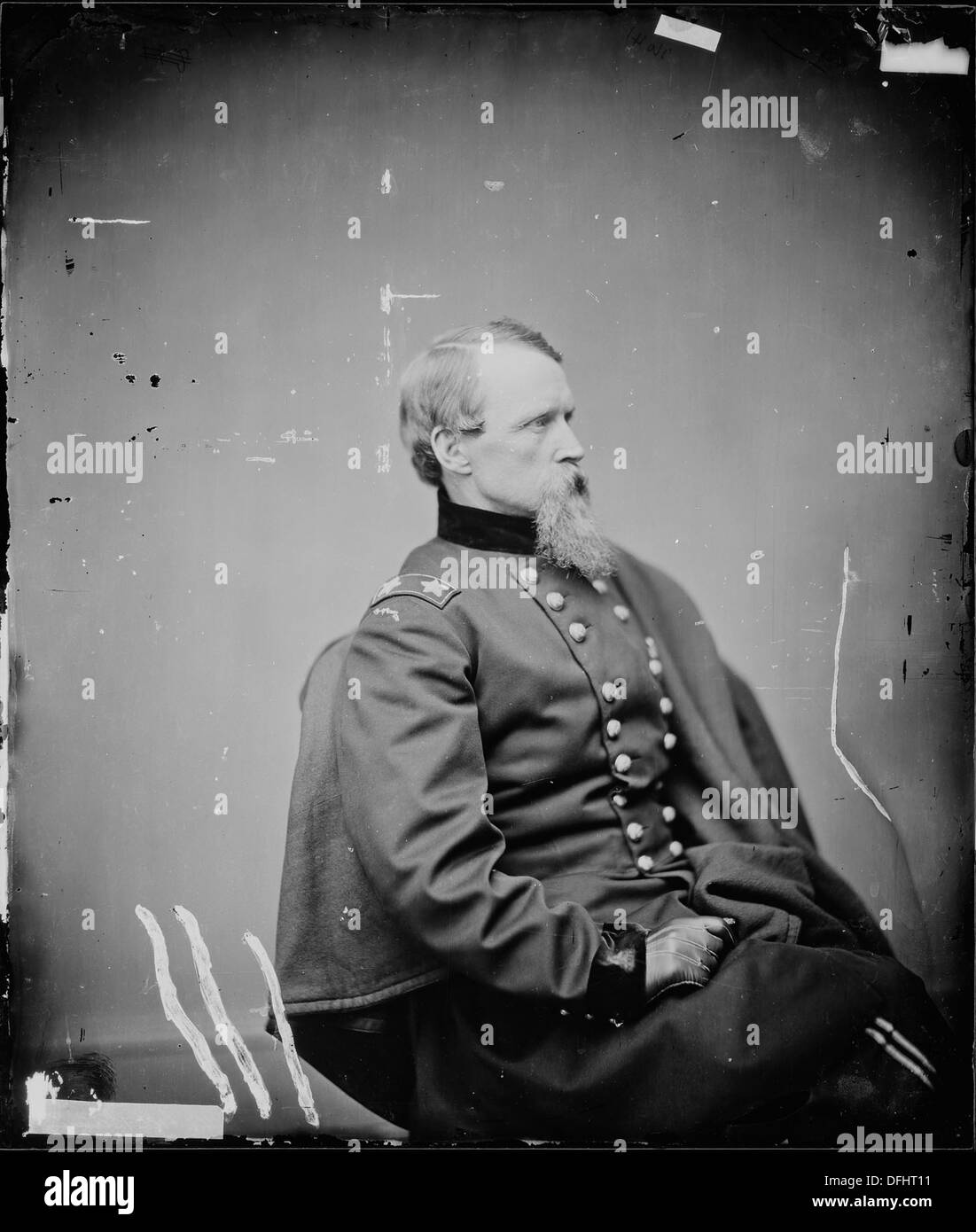 A historical portrait of General David B. Birney, a Union general ...