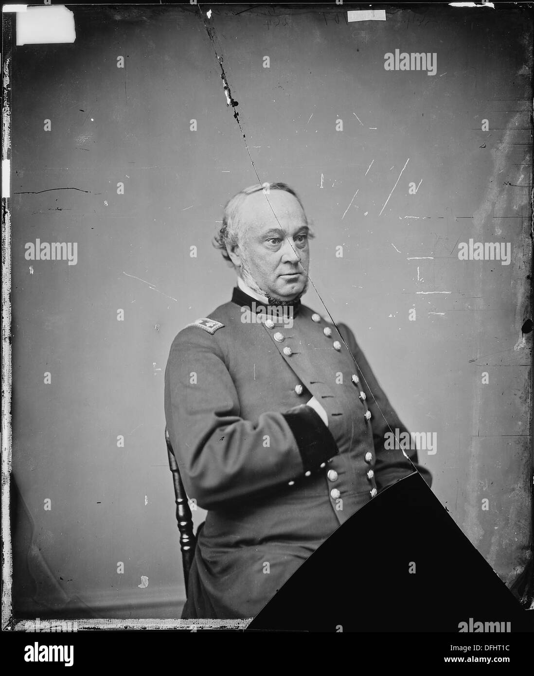 General Henry W. Halleck, a prominent American military leader, known ...