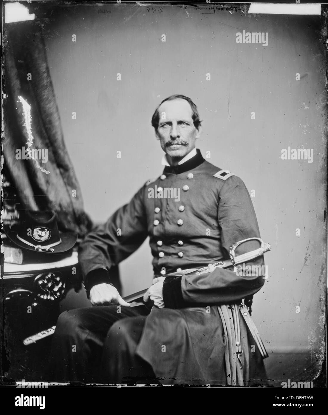 This image features General Solomon Meredith, a key figure in the Union ...