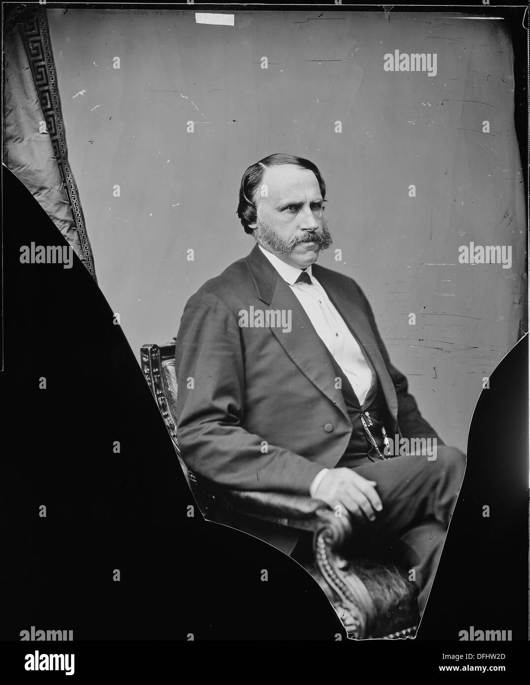 Portrait of Hon. George H. Williams, a prominent political figure from ...