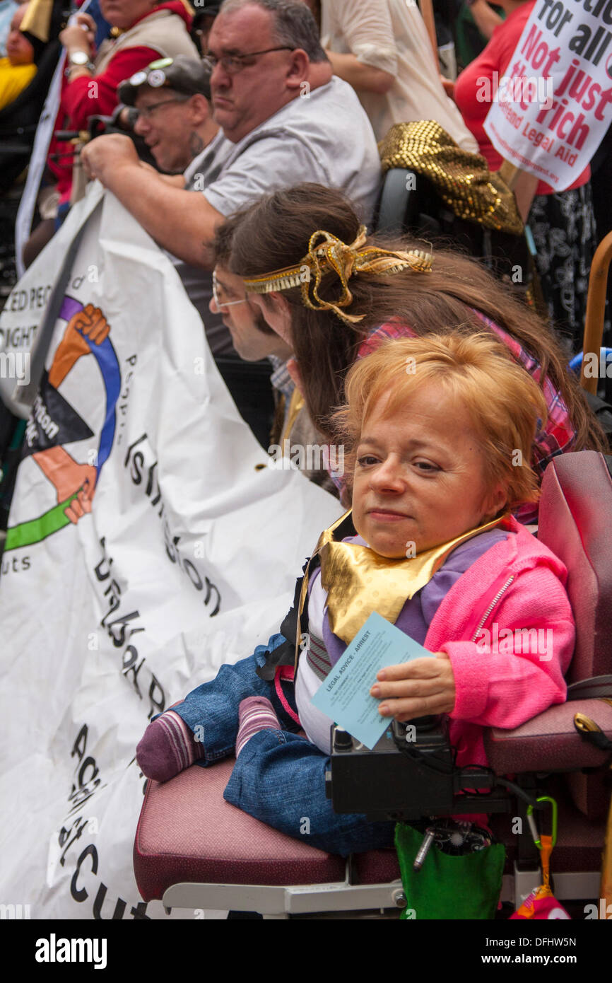 Disabled protesters hi-res stock photography and images - Alamy
