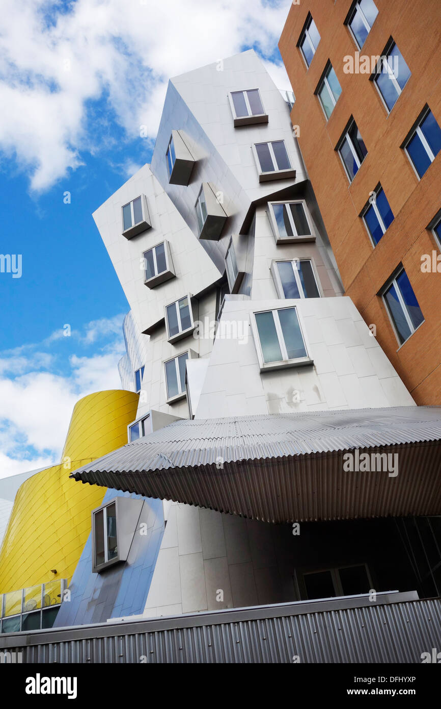 Stata Center buildings MIT in Cambridge MA Stock Photo - Alamy