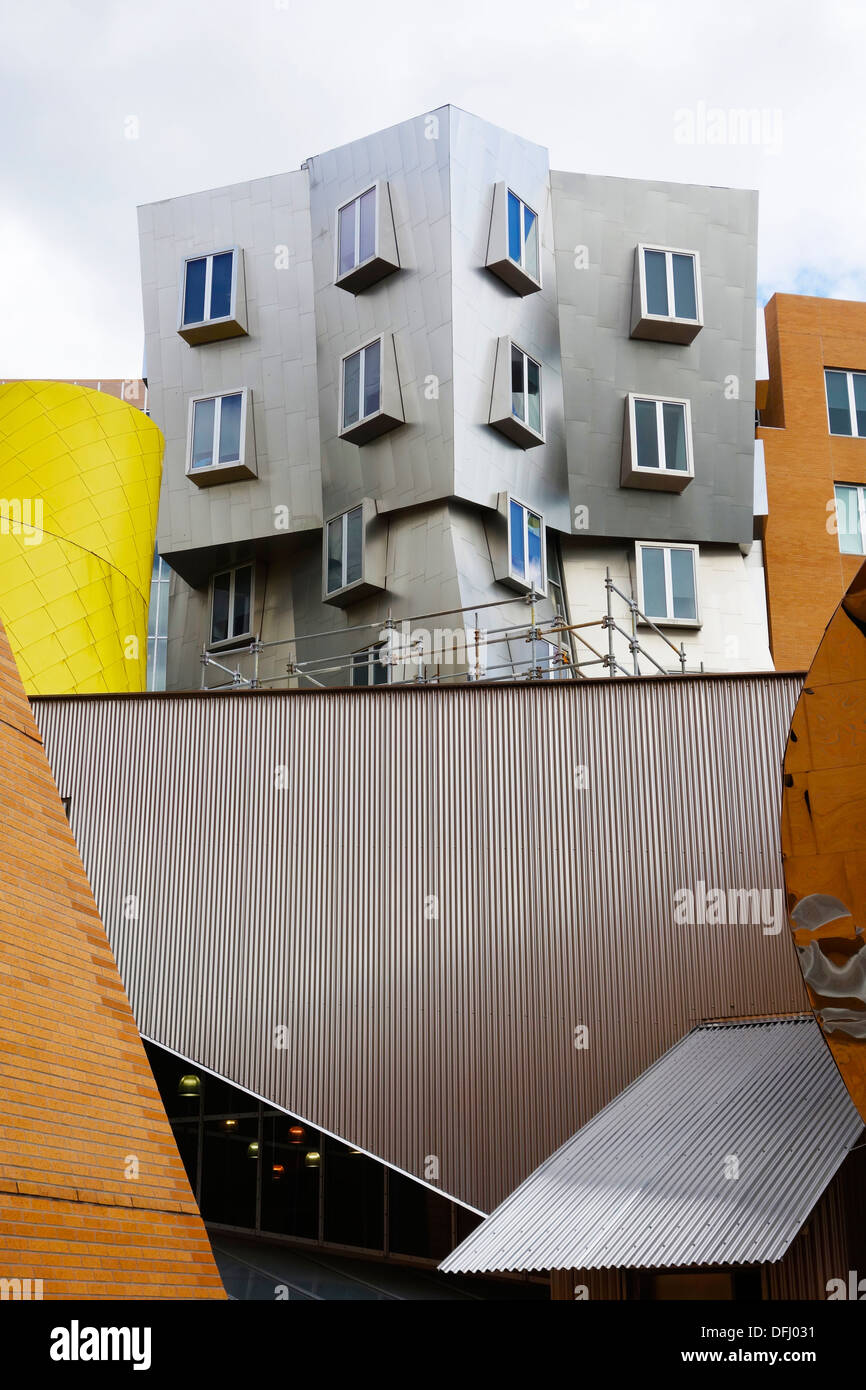 Stata Center buildings MIT in Cambridge MA Stock Photo - Alamy