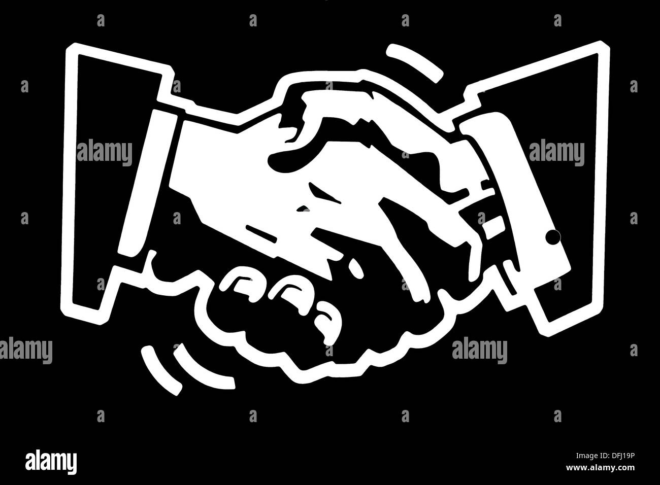 Stencil drawing white on black hi-res stock photography and images - Alamy