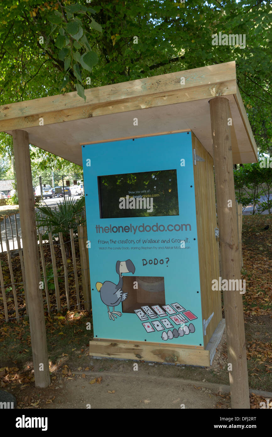 Durrell Wildlife Conservation Trust The Lonely Dodo Stock Photo - Alamy