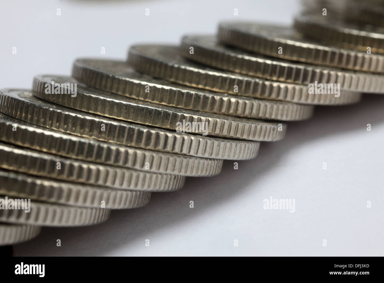 Kuna coins, Croatian money Stock Photo - Alamy