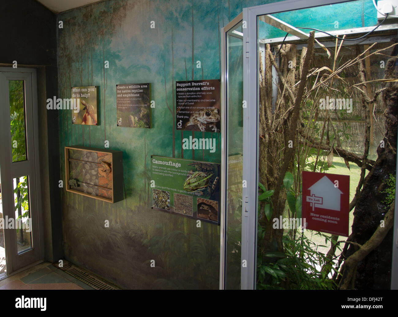 Durrell Wildlife Conservation Trust Stock Photo - Alamy