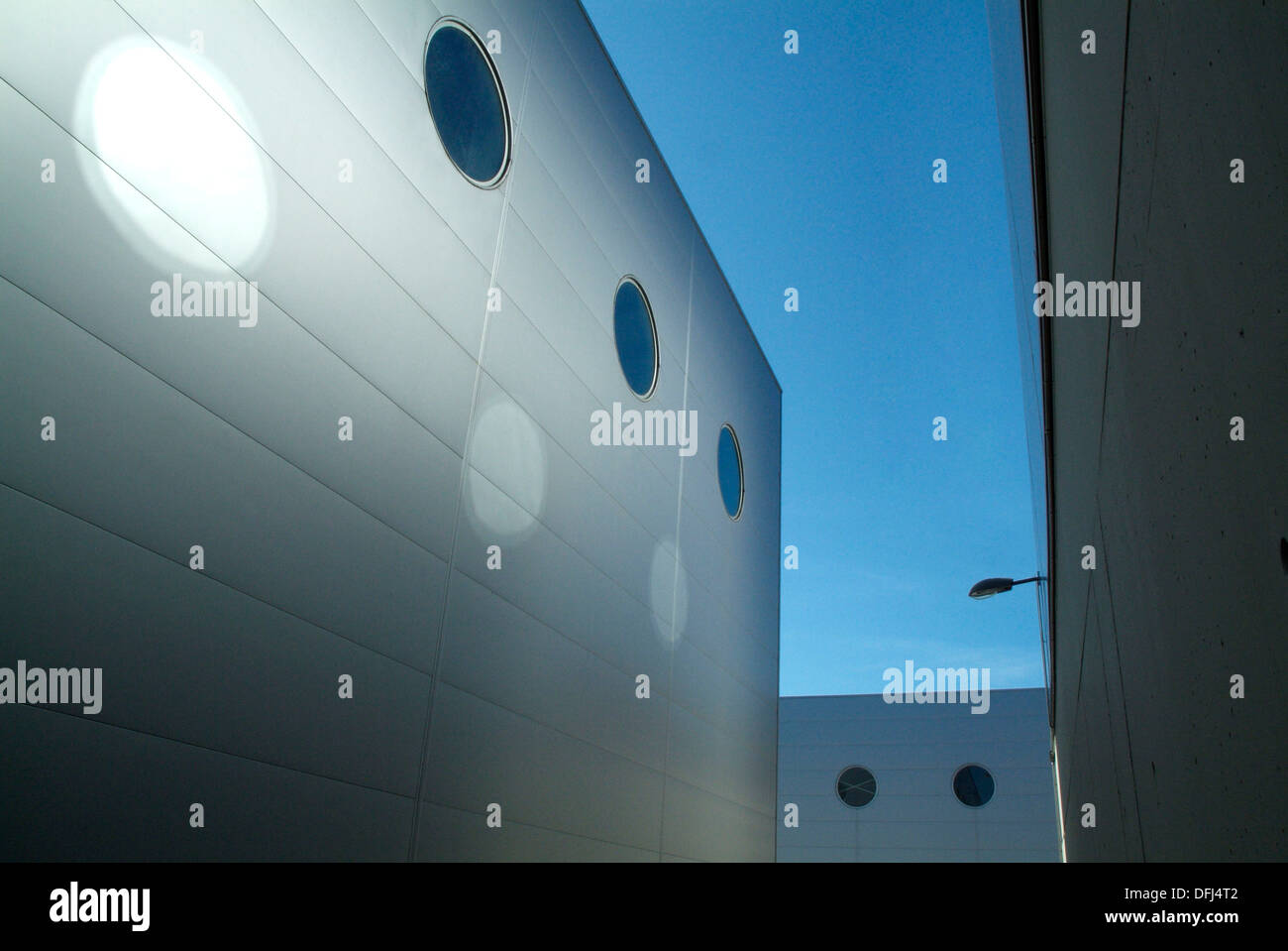 Circular window industrial building hi-res stock photography and images ...