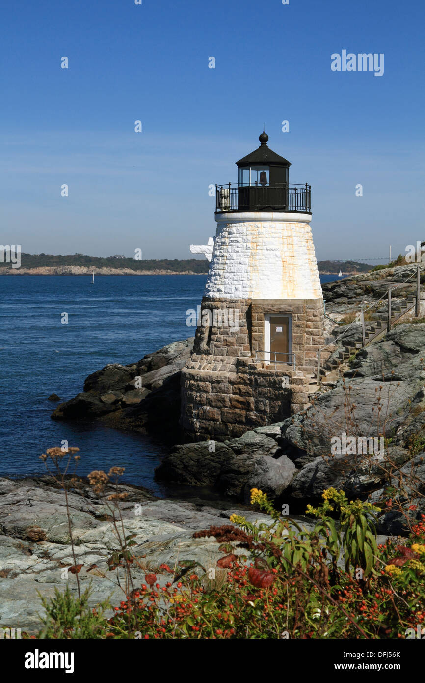 Blue hill bay lighthouse hi-res stock photography and images - Alamy
