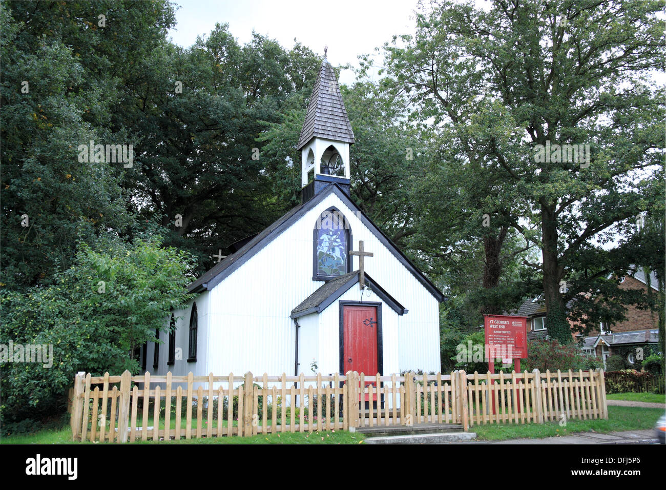 St George's church, West End Green, Esher, Surrey, England, Great ...
