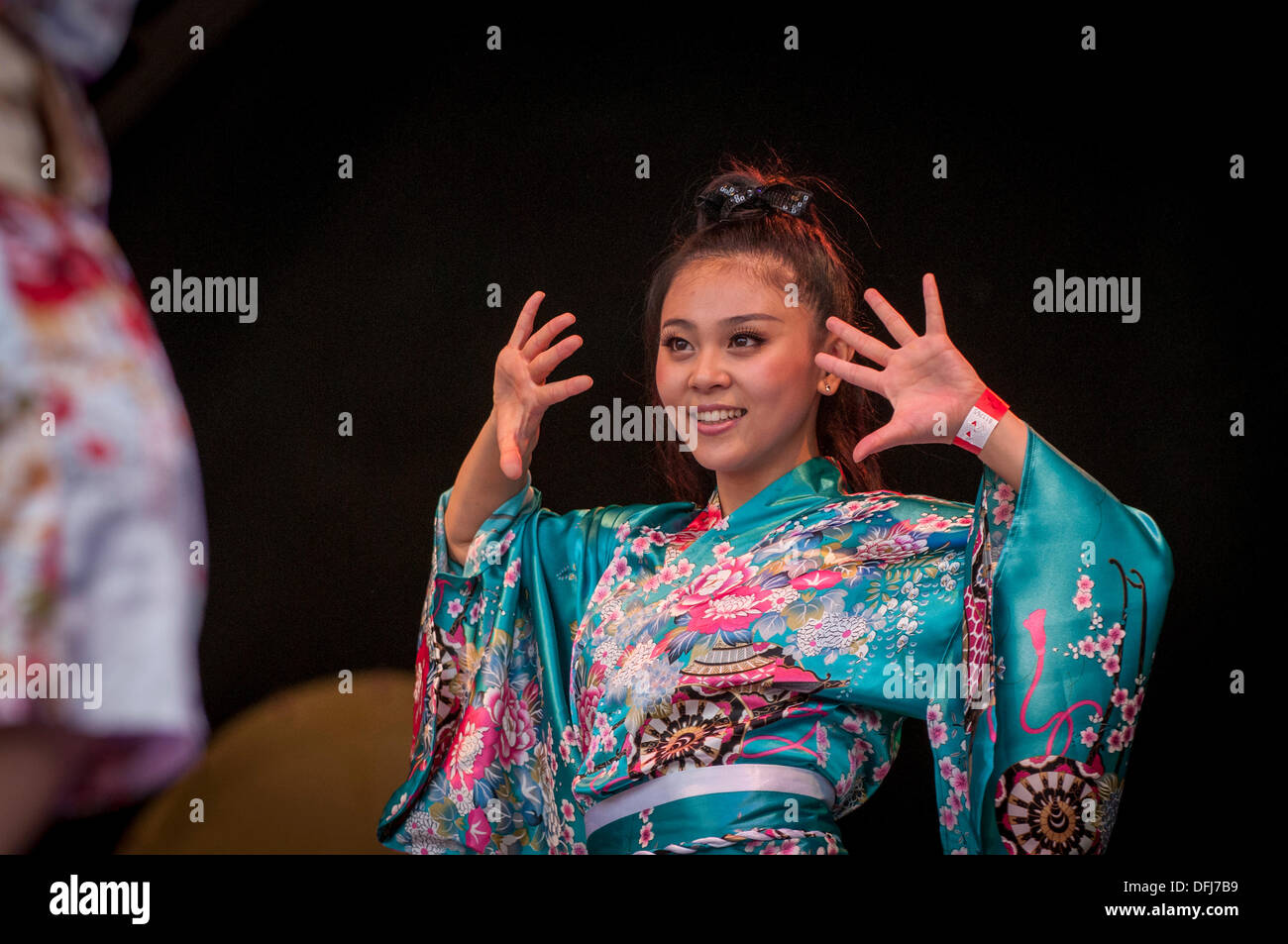 Trafalgar Square, London, UK. The fifth annual Japan Matsuri takes ...