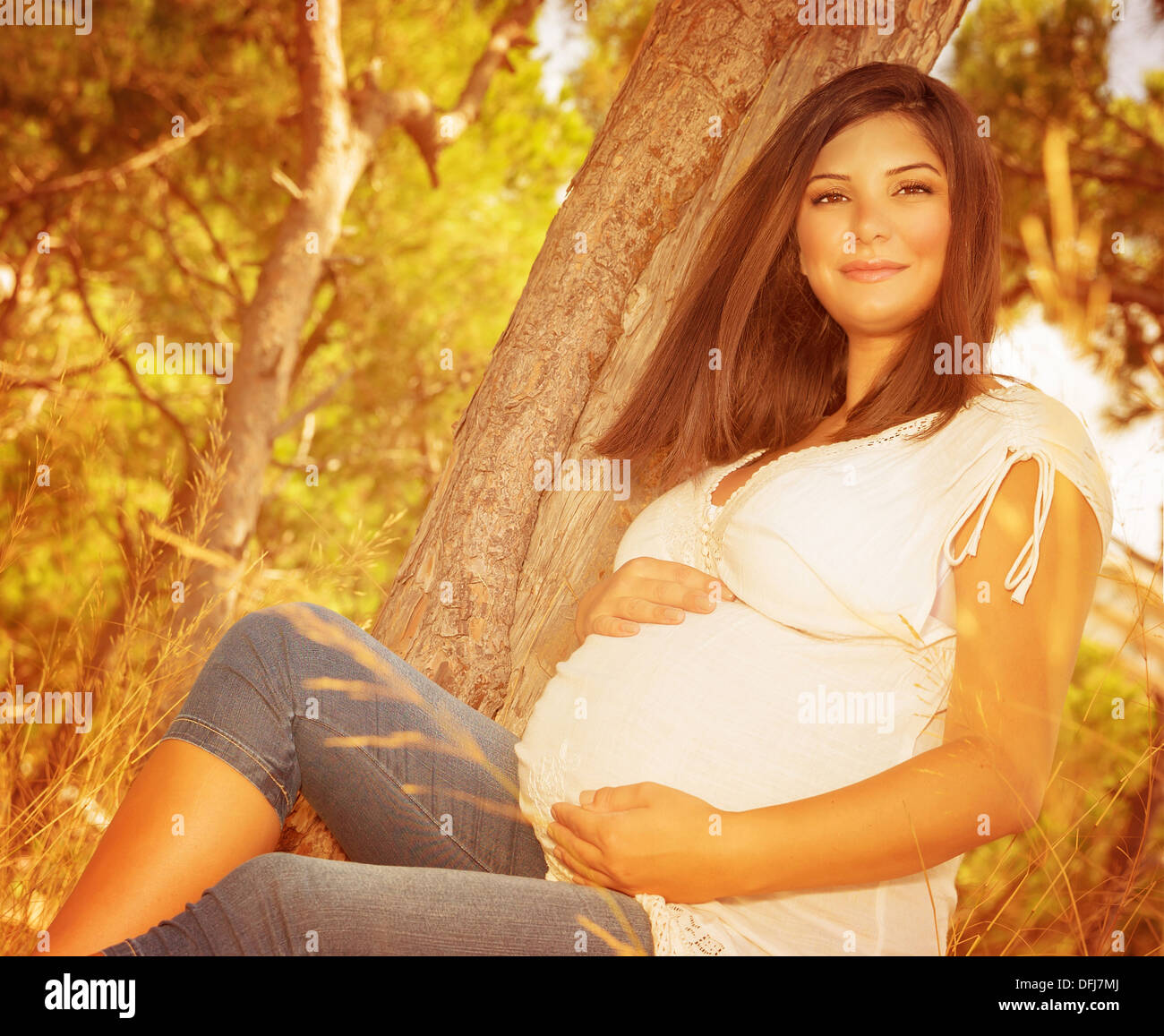 Happy pregnancy concept expectant hi-res stock photography and images ...