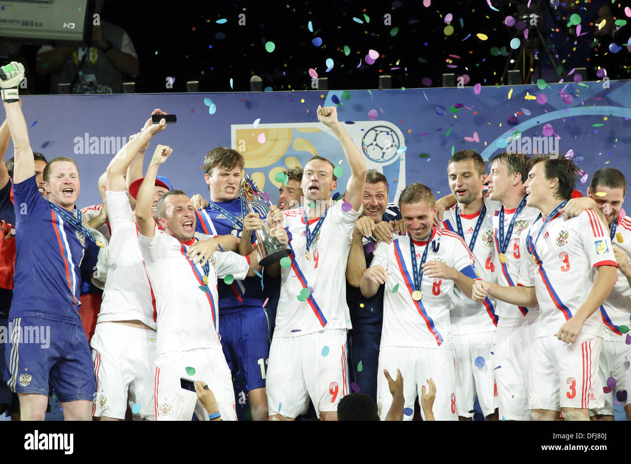 Papeete, Tahiti. 28th Sep, 2013. Russia team group (RUS) Beach Soccer ...