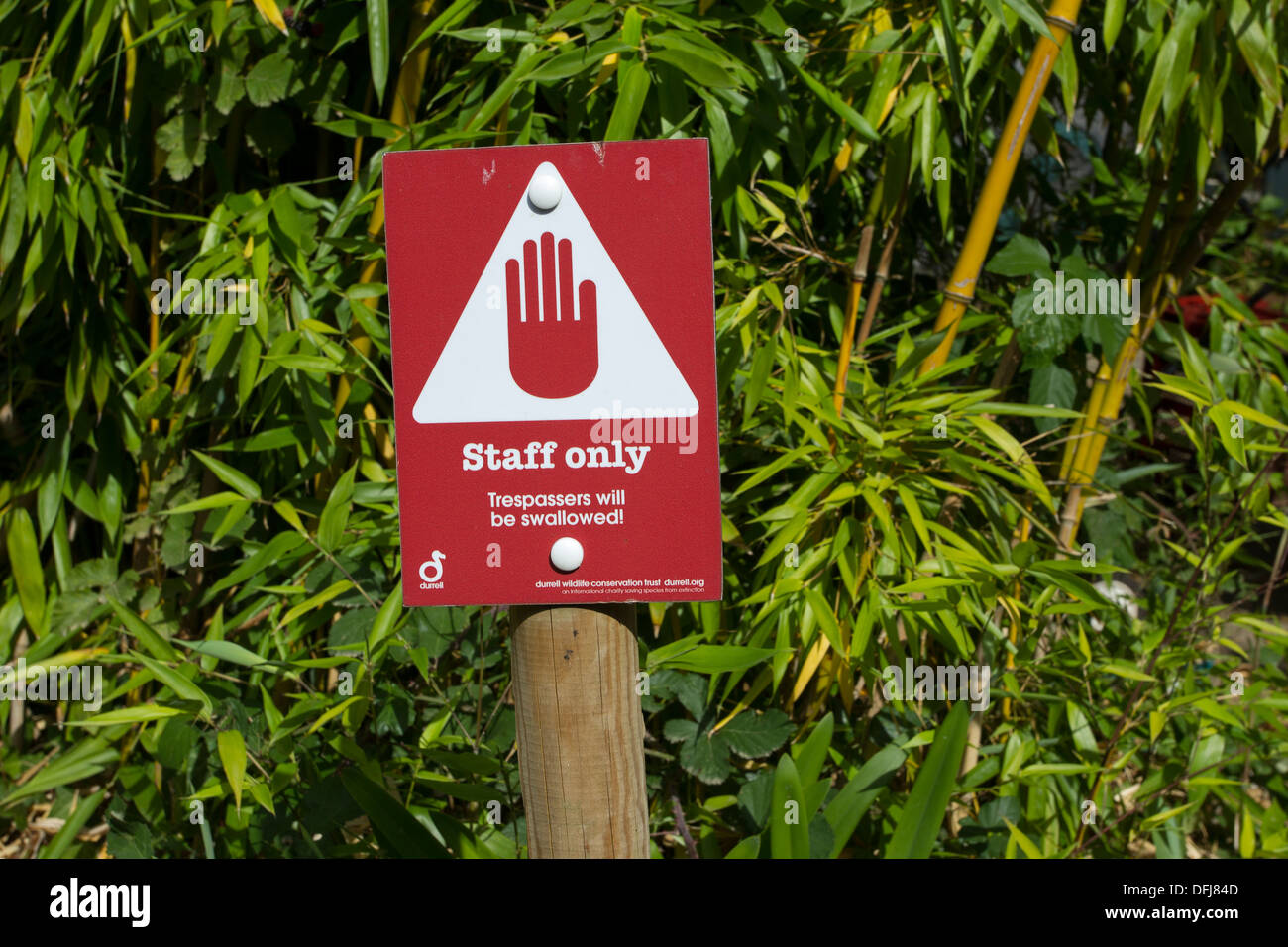 Durrell Wildlife Conservation Trust Stock Photo - Alamy