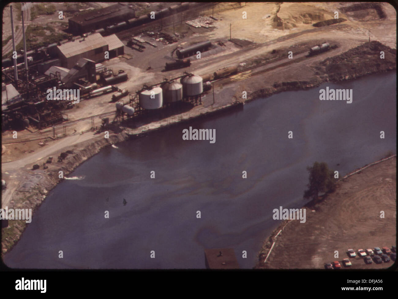 Heavily polluted river hi-res stock photography and images - Alamy