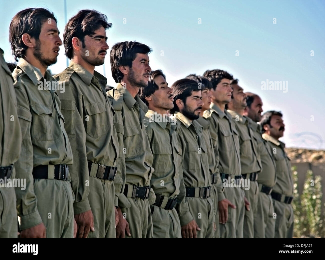 Afghan local police graduation ceremony hi-res stock photography and ...