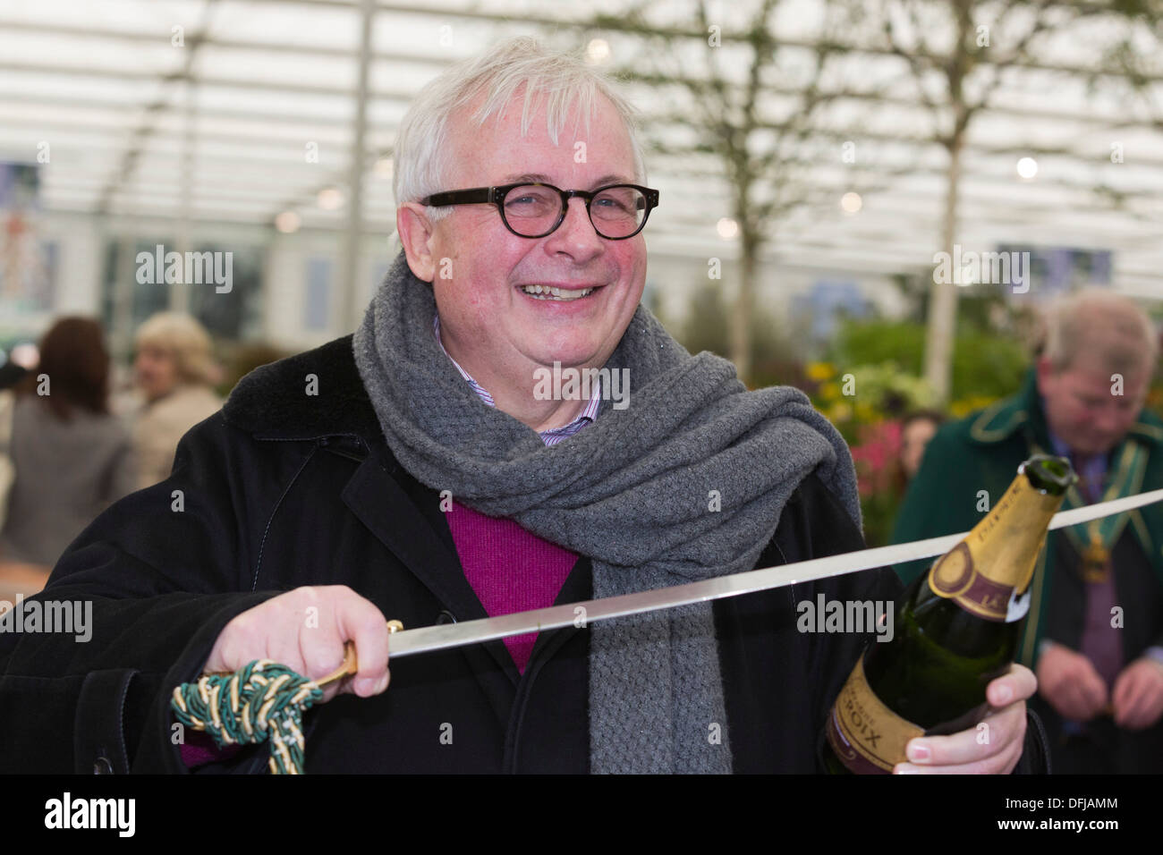Actor Christopher Biggins at Chelsea Flower Show Stock Photo - Alamy