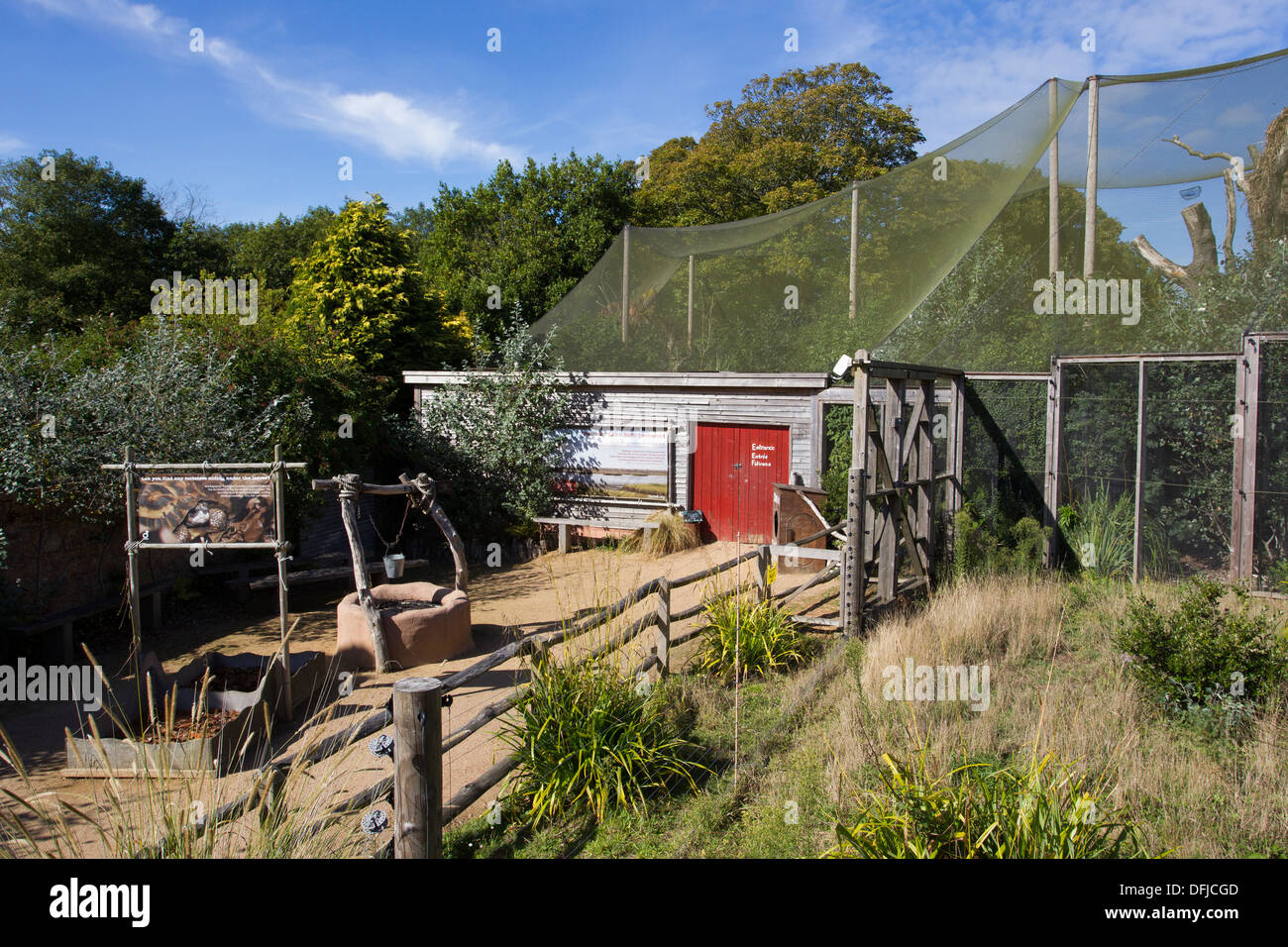 Durrell Wildlife Conservation Trust Stock Photo - Alamy